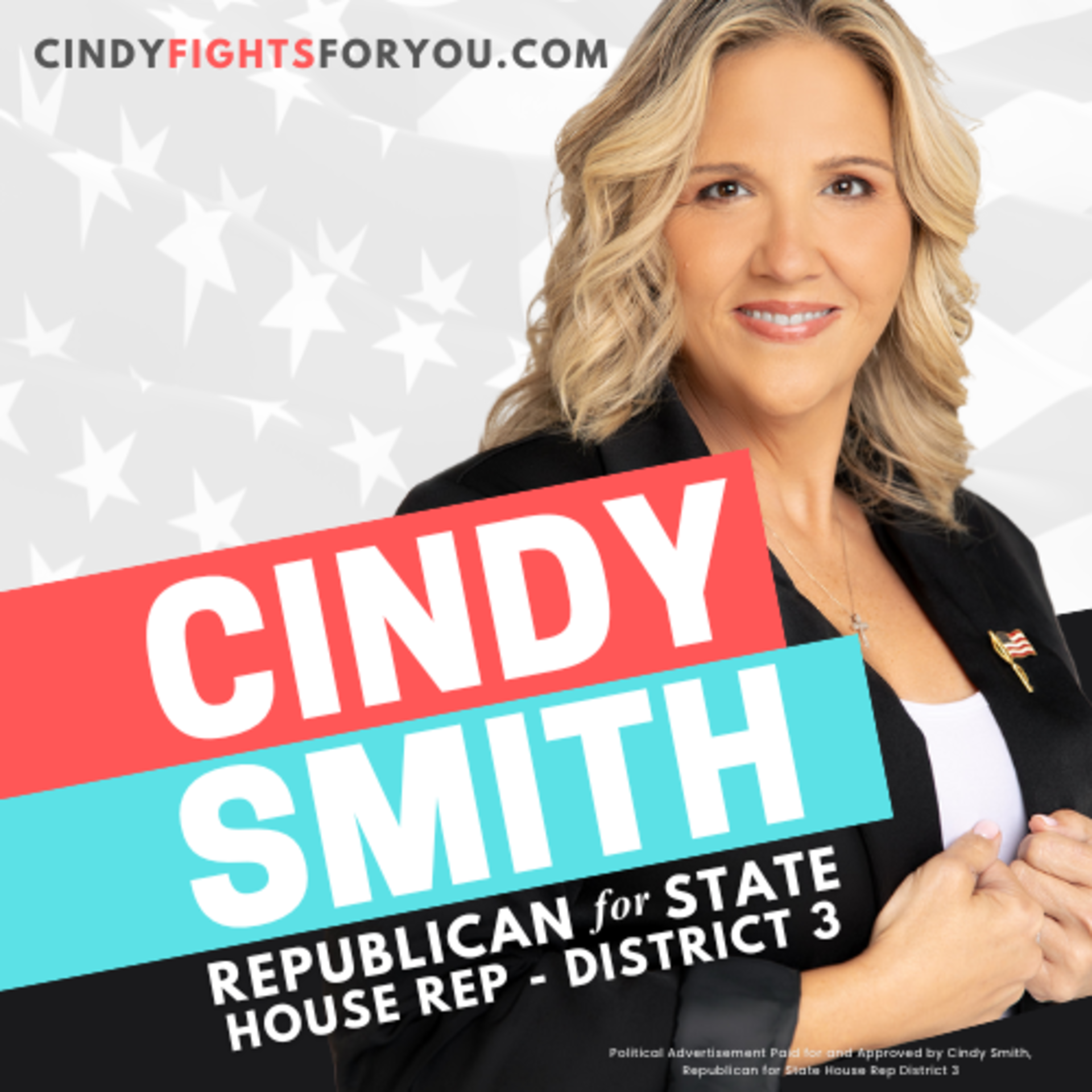 Cindy Smith will fight for you!