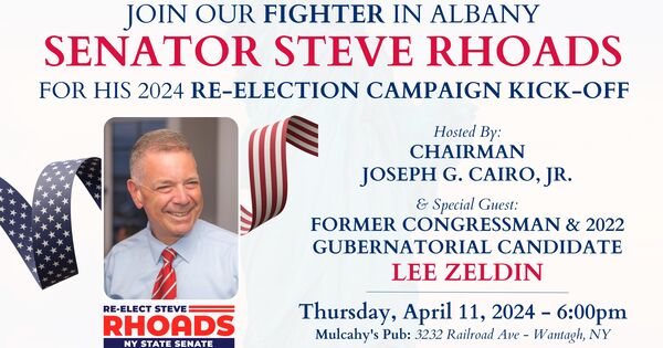 2024 Re-Election Campaign Kick-off for Senator Steve Rhoads