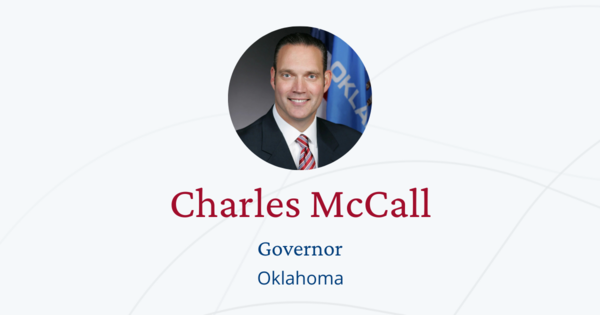 Support Charles McCall for Governor!